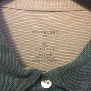 Van Heusen | Shirts | Van Heusen 34 Button Up Polos Xl | Poshmark